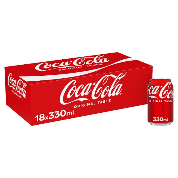 Coca-Cola Original Taste 18 x 330ml – Customer Support