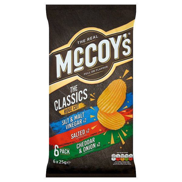 McCoy's Classic Variety Multipack Crisps 6 Pack – Customer Support