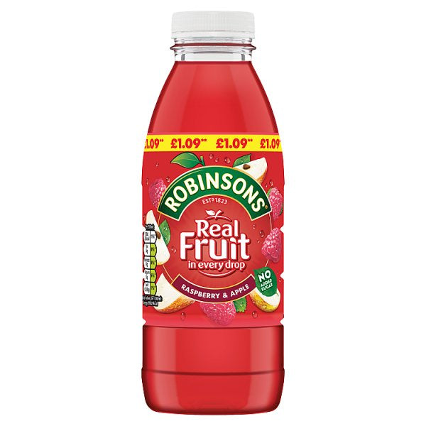 Robinsons Ready to Drink Raspberry & Apple Juice Drink PMP 500ml ...