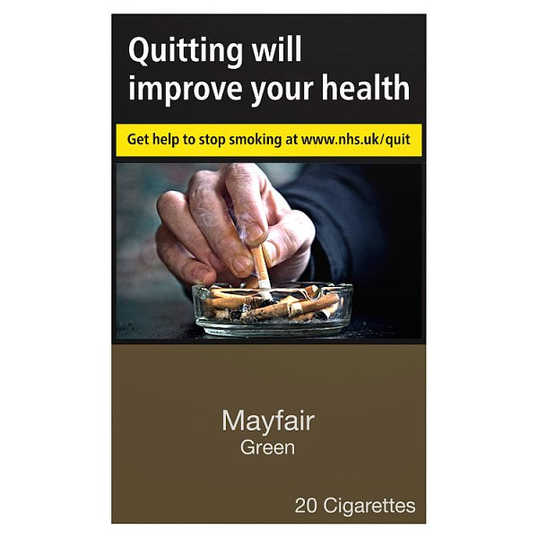 Mayfair Green 20 Cigarettes – Customer Support
